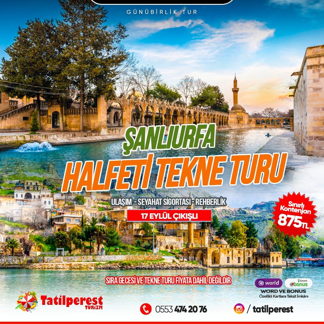 Adana Tur, Adana gezi ve Adana çıkışlı turlar