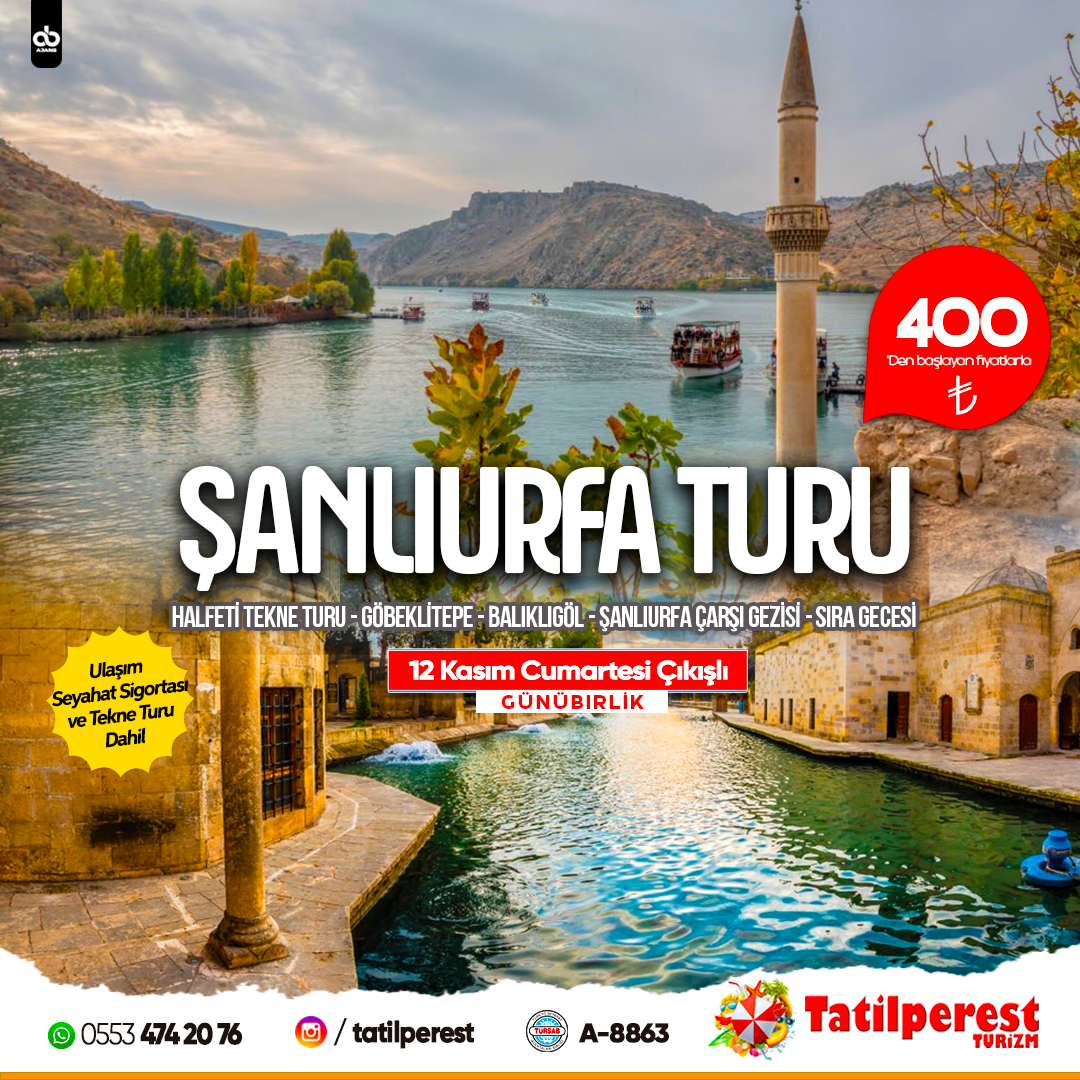 Adana Tur, Adana gezi ve Adana çıkışlı turlar